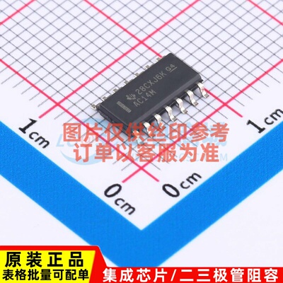 反相器 CD74AC14M SOIC-14 TI/德州 电子元器件配单原装正品