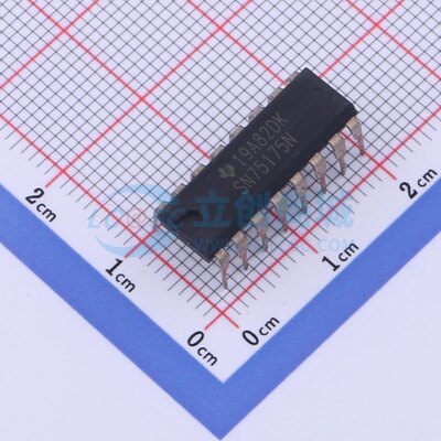 RS-485/RS-422芯片 SN75175N PDIP-16 TI/德州 电子元件原装正品