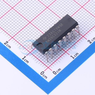 RS-485/RS-422芯片 AM26C32IN PDIP-16 TI/德州 电子元件原装正品