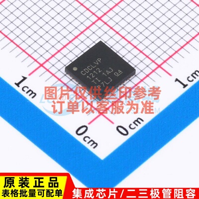 时钟缓冲器/驱动器/分配器 CDCLVP1212RHAT VQFN-40 TI/德州