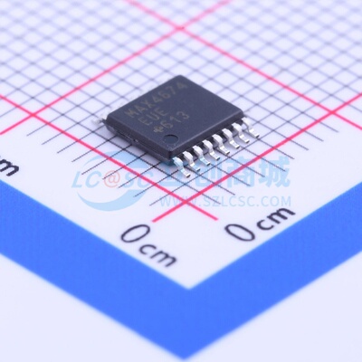模拟开关/多路复用器 MAX4674EUE+ TSSOP-16 MAXIM(美信) 元器件
