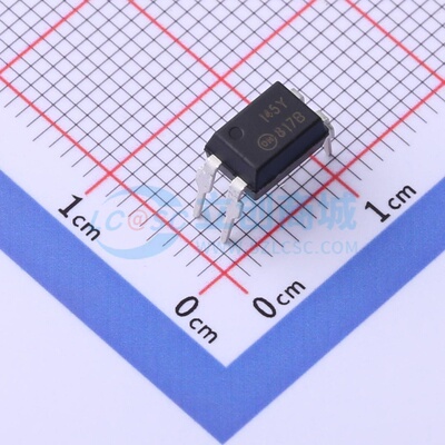 晶体管输出光耦 FOD817B PDIP-4 onsemi(安森美) 电子元器件配单