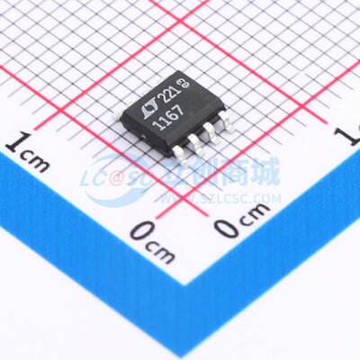仪表放大器 LT1167CS8#TRPBF SOIC-8 ADI(亚德诺) 电子元器件配单