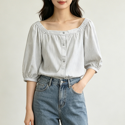 ABLE，JEANS衬衫设计师款女衬衣
