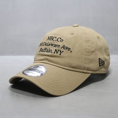 鸭舌帽刺绣三排字母小标NY棒球帽