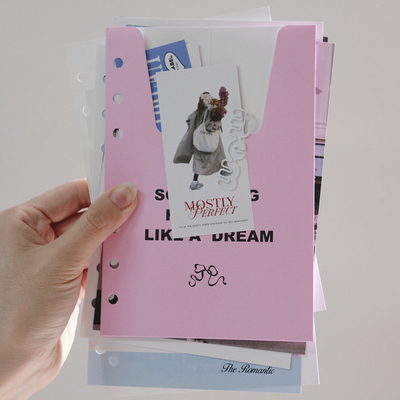 BlankLabel韩系A6素材活页替芯