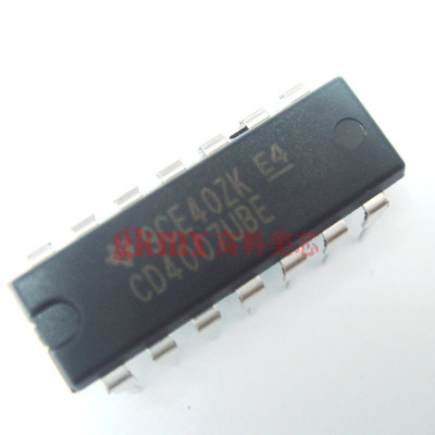TI集成电路CD4007UBE DIP14逻辑 互补对非门2.5元/PCS