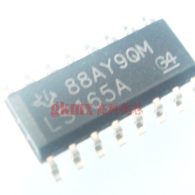 集成电路74LS165A  SOP16 3.9MM串行输出 移位寄存器 2.5元/PCS