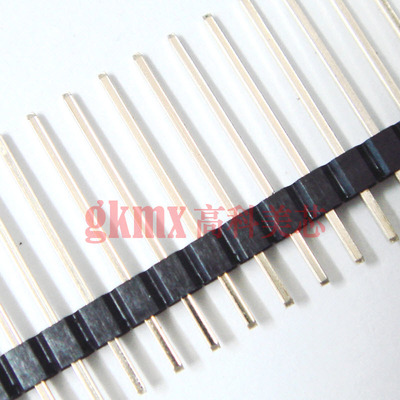 高科美芯 单排针1X40芯 40PIN直针间距2.00MM 针长14.5MM 10条8元