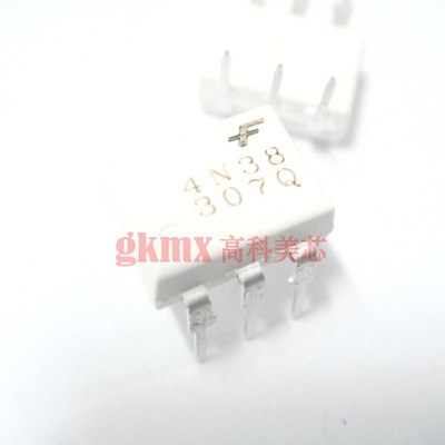 高科美芯 光藕4N38 DIP6直插 光耦合器 复合晶体管输出2元/PCS