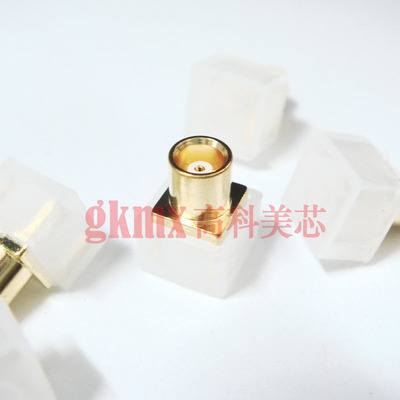射频同轴连接器MCX-KE 焊线路板 正四脚母座 3元/PCS