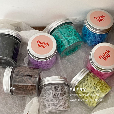 韩国东大门同款罐装一次性发饰