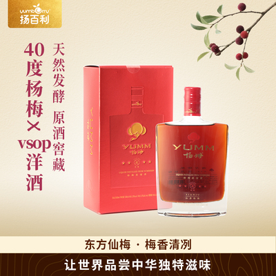 扬百利杨梅vsop洋酒礼盒装