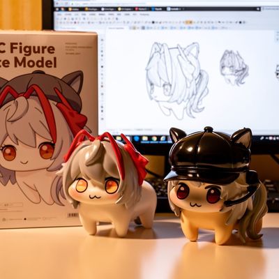 明日方舟维什戴尔麦小雯手办