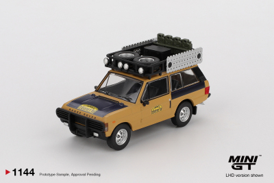 [现货]MINIGT 1:64 路虎揽胜Range Rover 1981苏门答腊奖杯赛1144