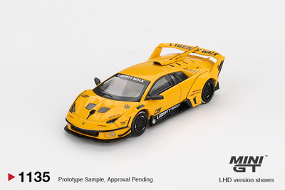 [现货]MINIGT 1:64 兰博基尼MURCIELAGO GT Evo LB 合金车模1135