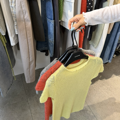 IU ROOM-26年夏上新纯色简约风百搭针织衫3981