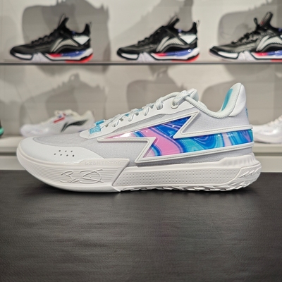 李宁男子减震耐磨低帮篮球鞋