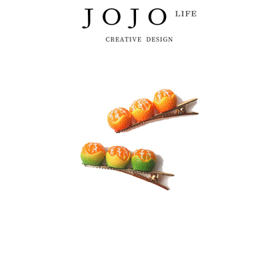 JOJO'SLIFEPD女边夹日系水果