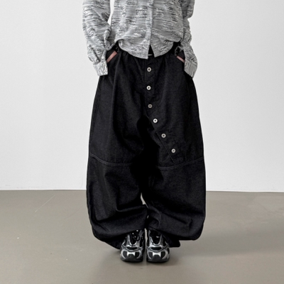 男装东大门牛仔裤oblique