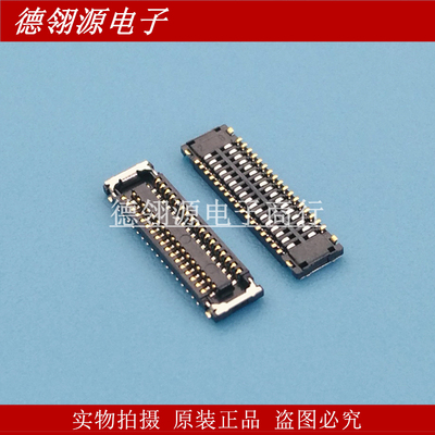 503772-3410 5037723410 0.4mm间距34pin母座 molex正品连接器