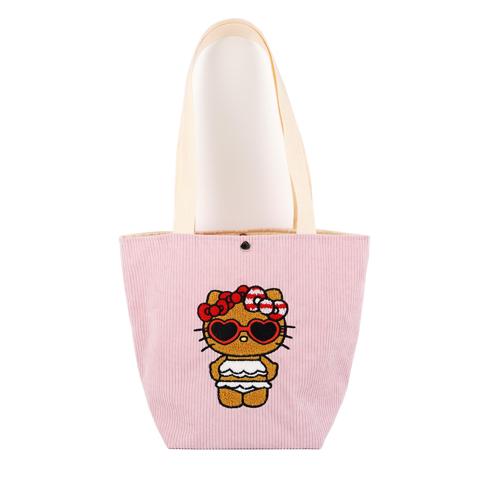三丽鸥HelloKitty帆布包大容量托特包少女风购物袋单肩包春夏背包