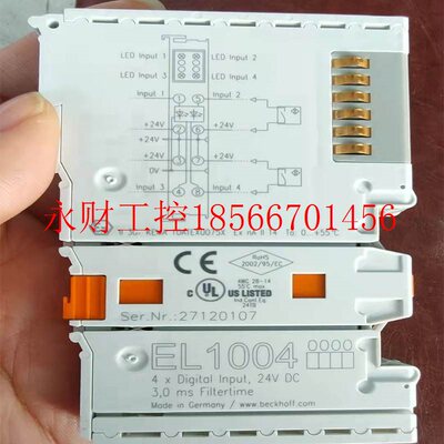 议价BECKHOFF EL1004 EL1008 EL6001 EK1100 数字量输入模块￥