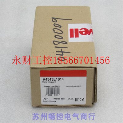 议价*现货销售*全新霍尼韦尔Honeywell火焰控制器 R4343E1014 ￥