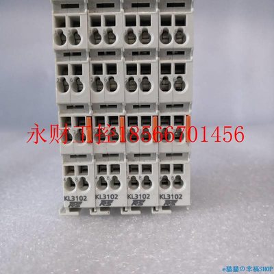 议价工KL3102控Z设备ECKHOF倍福KL310拆2机模块 F实B拍包好￥