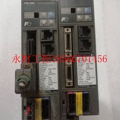 议价a拆机RYC401D3-VVT2 富士伺服驱动器 现货￥