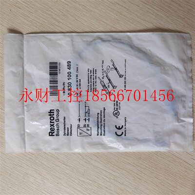 议价现货促销 全新原装 REXROTH 力士乐 0830100489 实物照片￥