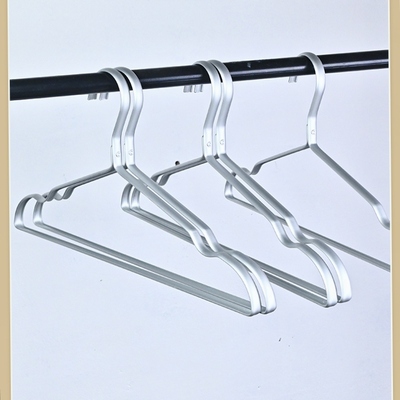 太空铝合金衣架家用挂衣防滑无痕衣撑衣服挂架不锈钢收纳晾晒撑子