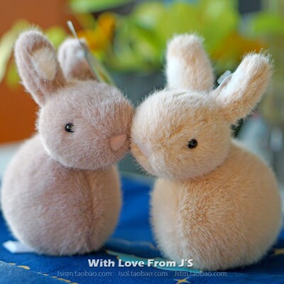 绝版！英国佩珀勒特兔兔公仔 jellycat可爱迷你毛绒兔子 安抚玩偶