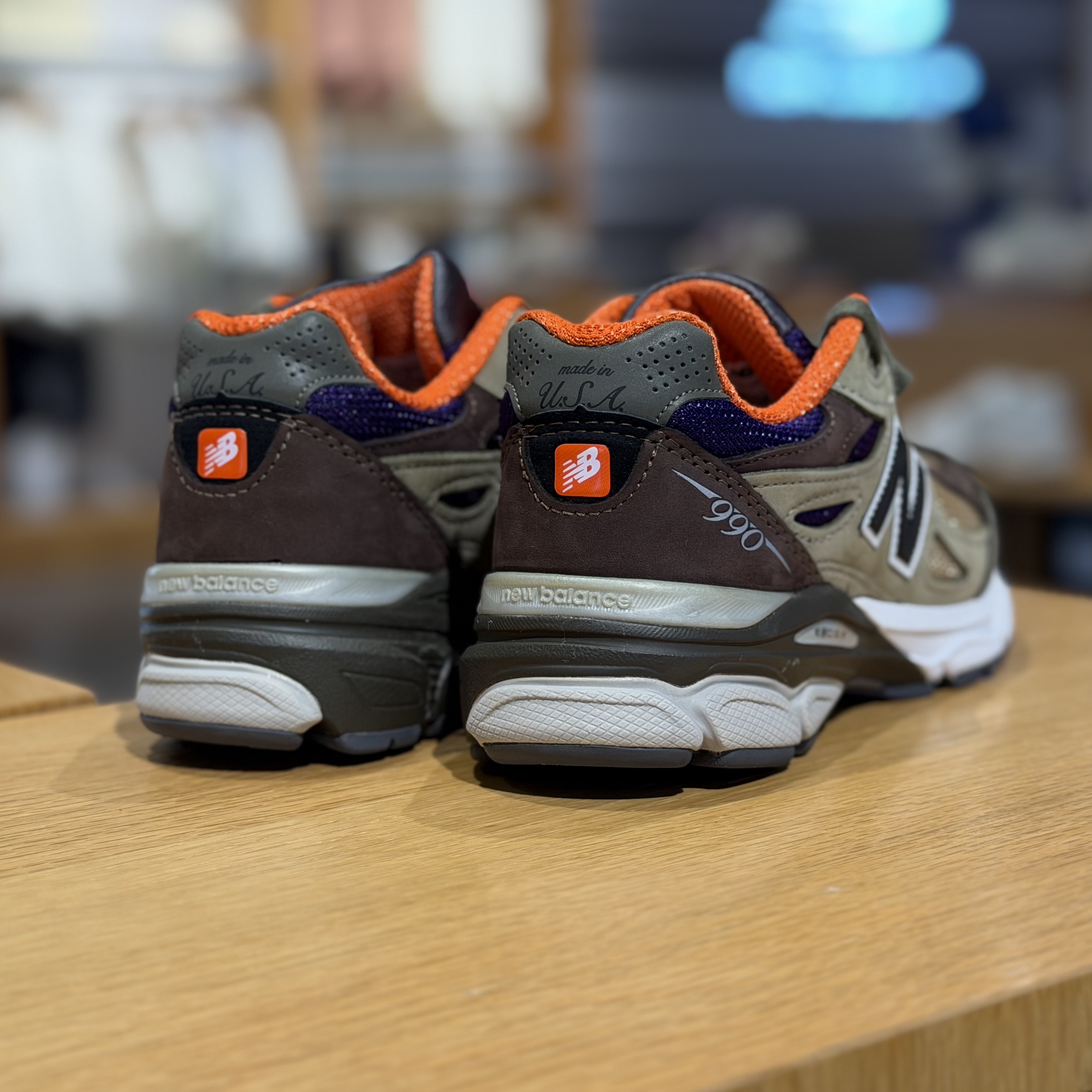 清仓特惠 37码 New Balance 耐磨透气 低帮 休闲跑步鞋M990BT3