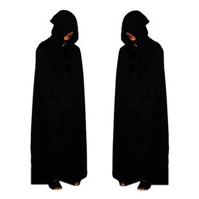Halloween cape vampire witch costume万圣节披风黑色披风斗篷