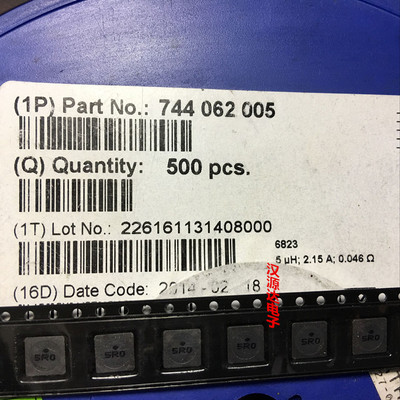 744062005 WE-TPC 6823-5R0 5UH 2.15A 6.8X6.8X2.3MM WE功率电感