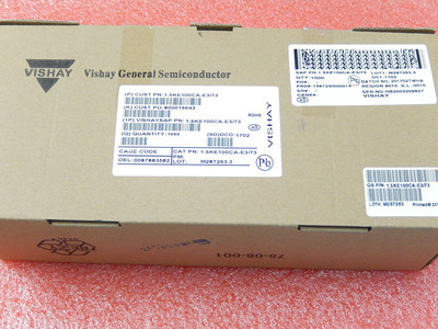 1.5KE100CA 100V 双向TVS二极管 VISHCAY全新（1000个）整盒价