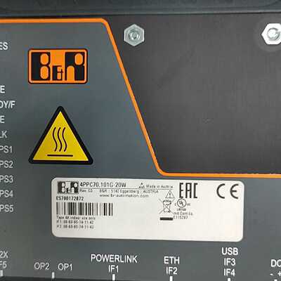 贝加莱工控主机显示屏4PPC70.101G20w全新原装议价