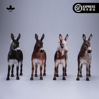 JXK1/6骡子手办兵人坐骑模型