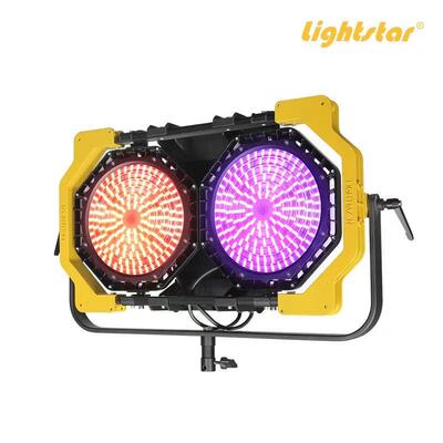 lightstar莱斯达LED全色域两头聚光灯320W影视灯具RGB摄影补光灯