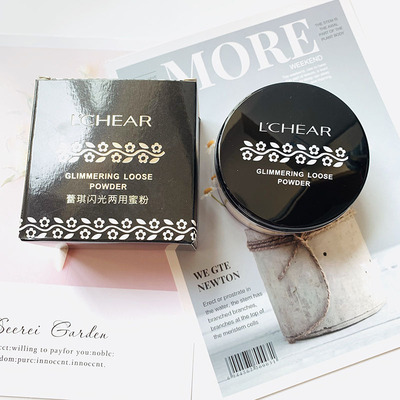 蕾琪散粉透气美妆蜜粉大盒定妆粉影楼化妆控油空气散粉防汗40g