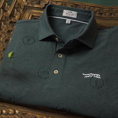 代购sundayred Tigris Slamus Polo老虎伍兹25周年特别版短袖T恤