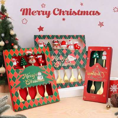 圣诞新年活动餐具小礼品