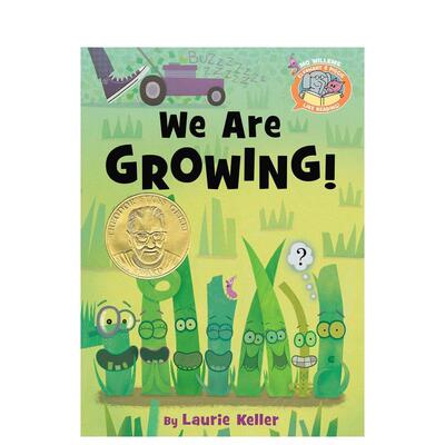 【预售】凯迪克奖 我们正在成长 WE ARE GROWINGELEPHANT 儿童故事读物绘本 英文原版 Mo Willems 善本图书