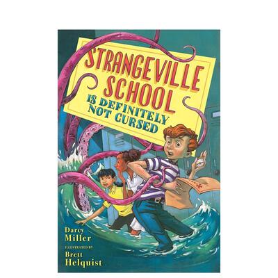 【预售】怪异小镇学校没有被诅咒【Strangeville School】#2:Strangeville School Is  Not Cursed原版英文儿童故事善本图书