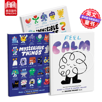 【预售】【看不见的事物】感到平静 SEL社会情感学习【Invisible Things】Feel Calm 原版英文儿童绘本