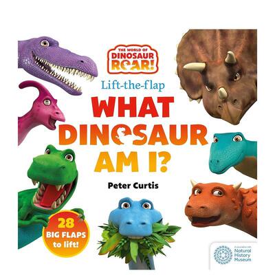 【预售】恐龙咆哮世界：我是什么恐龙 【The World of Dinosaur Roar!】 What Dinosaur Am I? 原版英文儿童绘本 善本图书