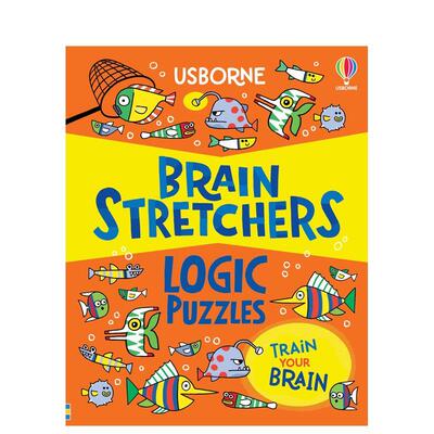 【现货】【大脑伸展操】逻辑谜题 【Brain Stretchers】Logic Puzzles 原版英文儿童趣味
