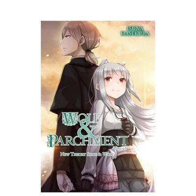 【预售】狼与辛香料 卷3 轻小说 Wolf & Parchment: New Theory Spice & Wolf 支仓冻砂 奇幻恋爱治愈 原版英文文学小说