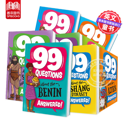 【99问系列】探秘古希腊 阿兹特克人古罗马 【99 Questions About】The Ancient Greeks 原版英文儿童绘本 善本图书